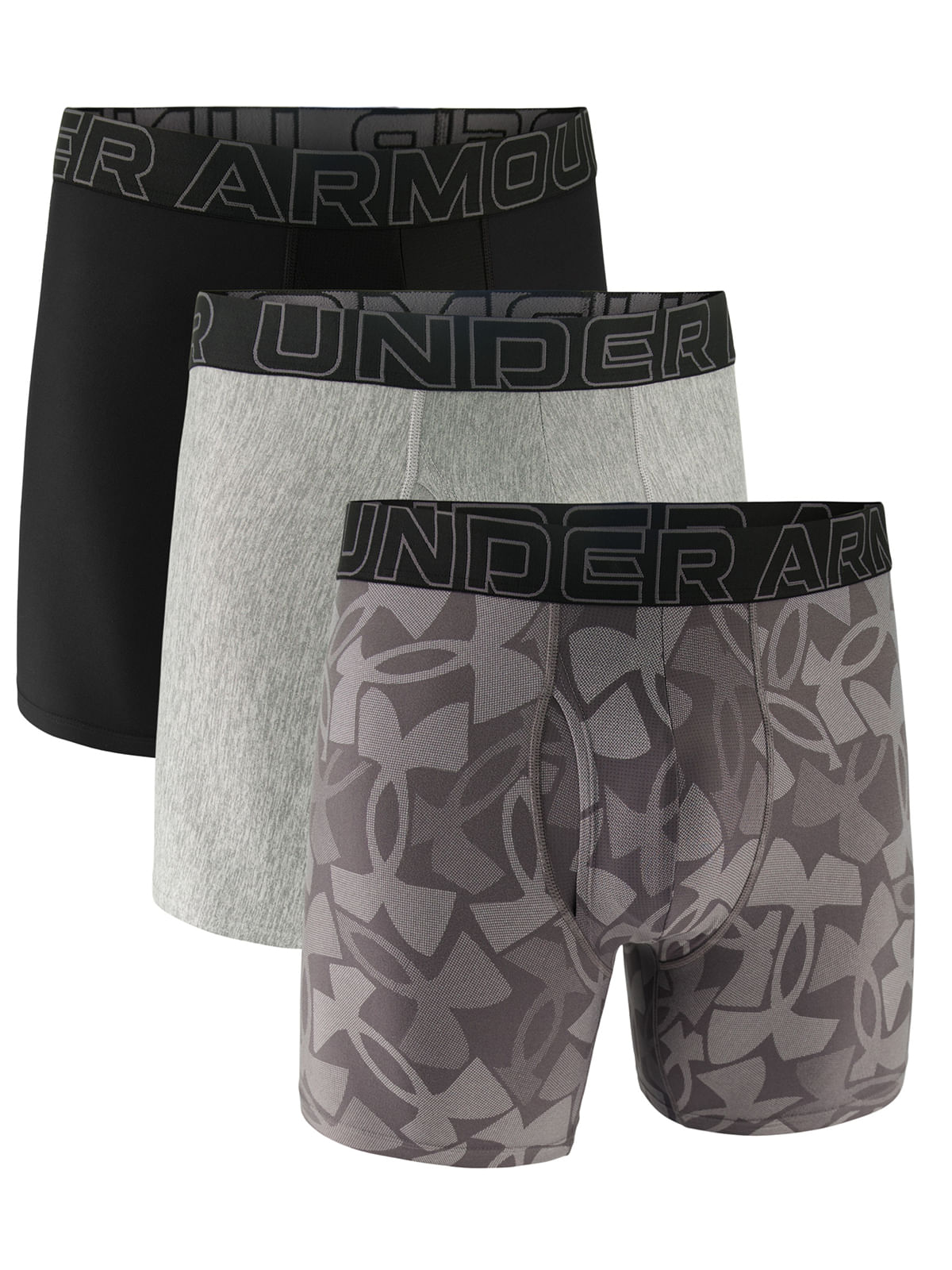 Under Armour - Boxers UA Performance Tech™ de 6", 3 pack para hombre ...